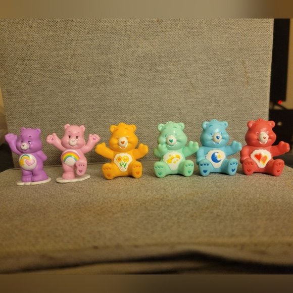 Care Bears | Toys | Care Bear Mini Figures Set Of 6 | Poshmark